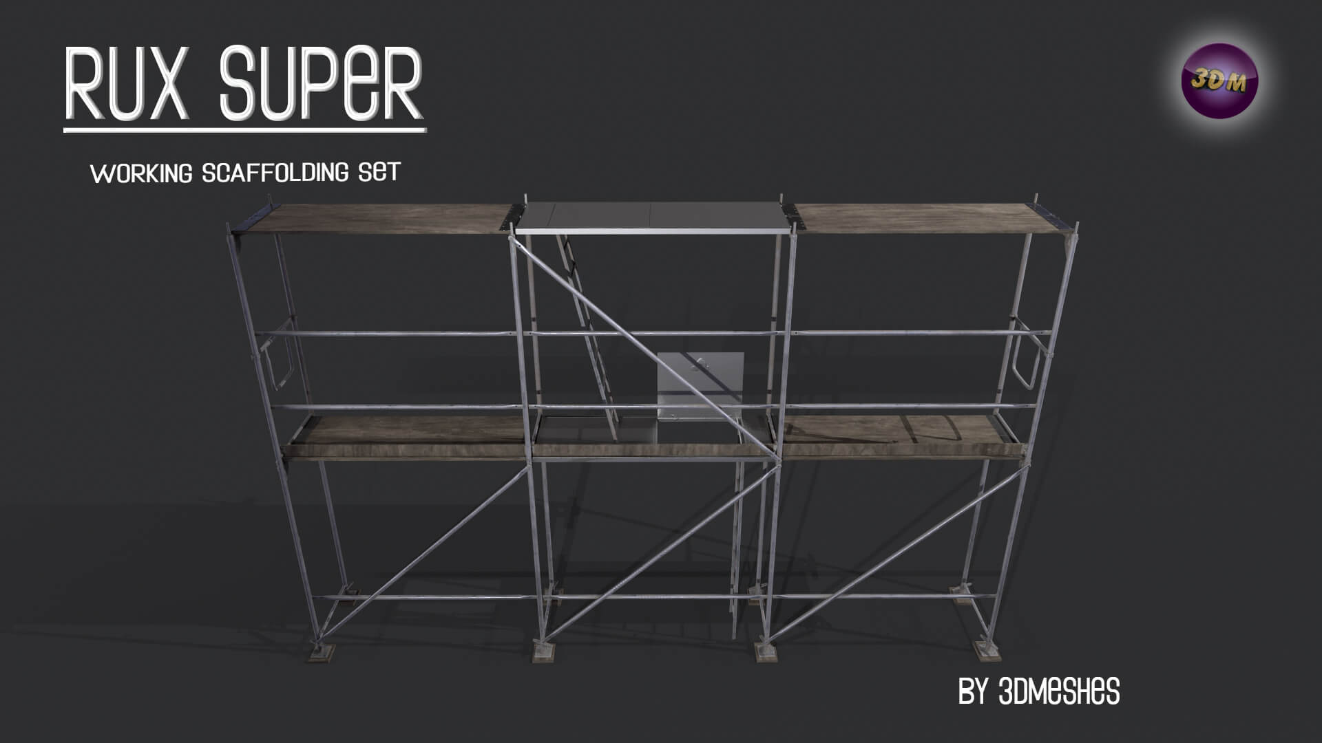 Construction Lift and Rux Super - 3D Model by 3dmeshes
