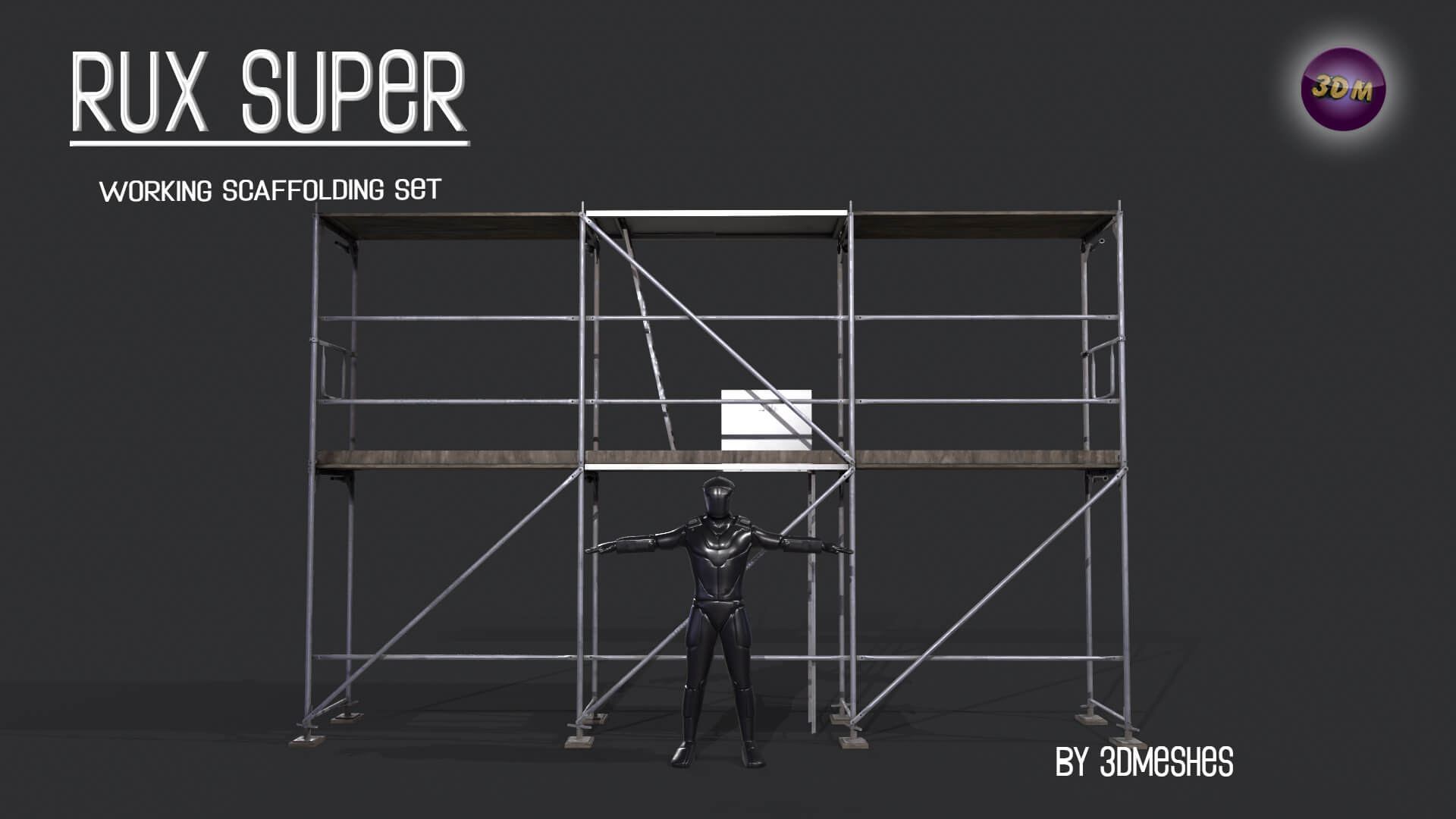 Construction Lift and Rux Super - 3D Model by 3dmeshes