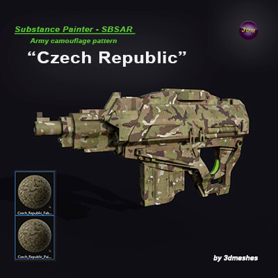 Sbsar 3D Models | Textures | Camouflage | RenderHub