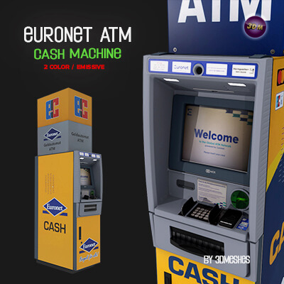 Photorealistic 3D Models | Technology | Atm Machines | RenderHub
