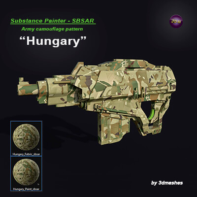 Sbsar 3D Models | Textures | Camouflage | RenderHub