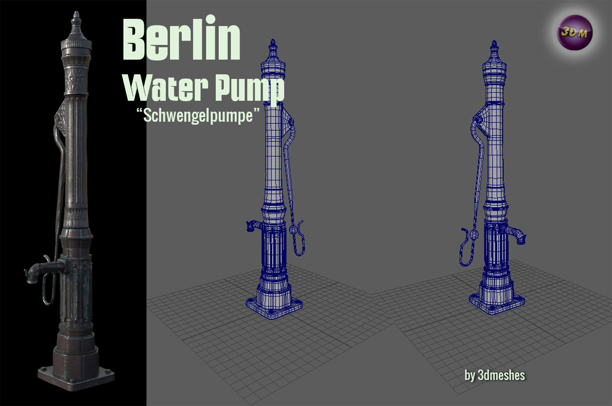 Leveling Pump - PBR + Spp 3D Model by 3dmeshes