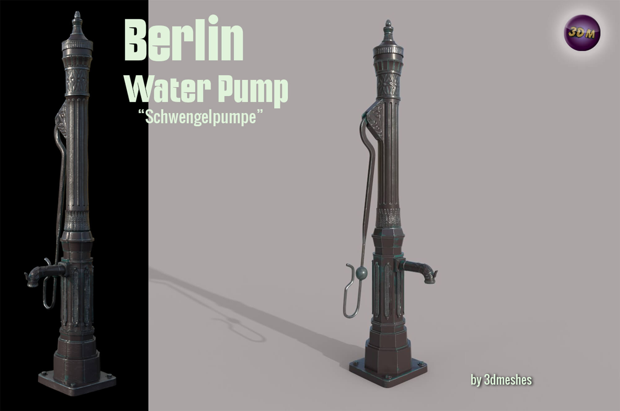 Leveling Pump - PBR + Spp 3D Model by 3dmeshes