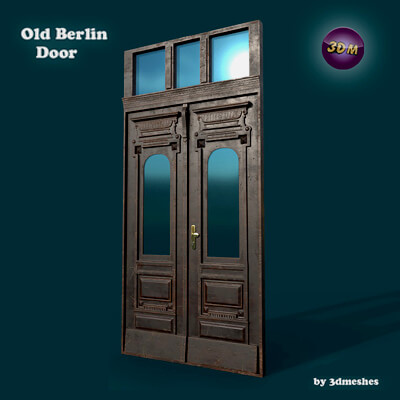 Mid Poly Models | Buildings | Doors | RenderHub