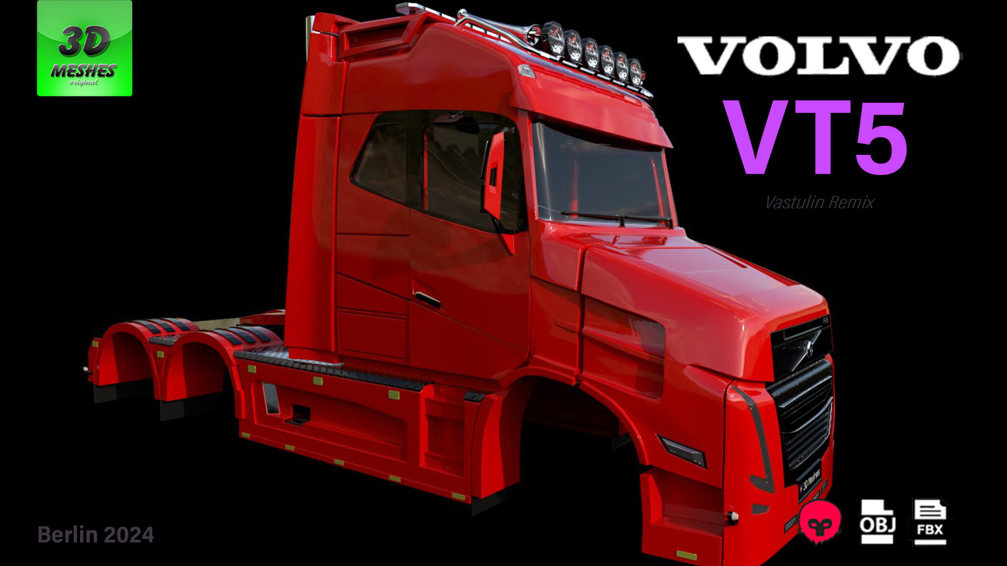 Volvo VT5 - Vlastuin Remix 3D Model by 3dmeshes