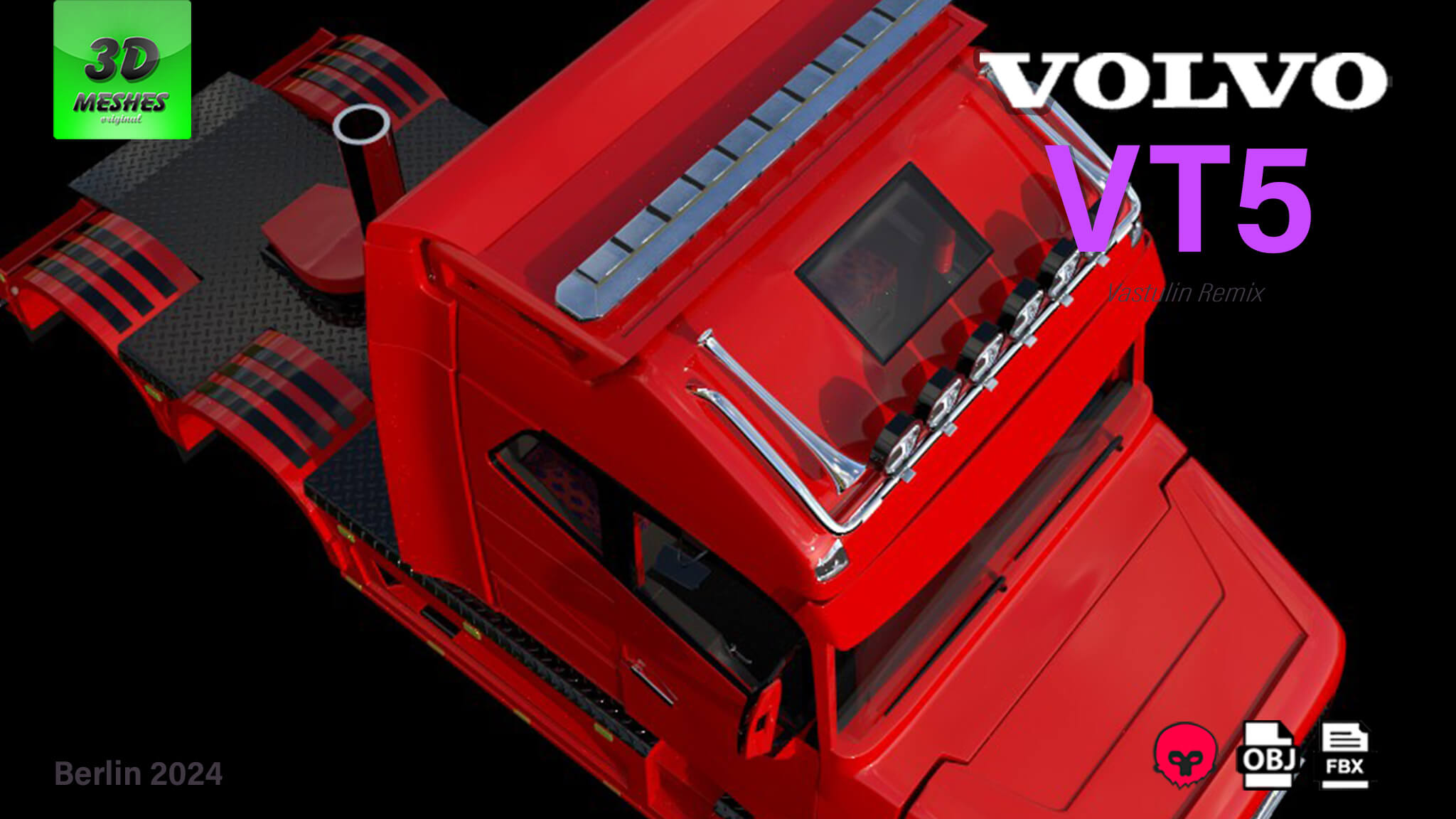 Volvo VT5 - Vlastuin Remix 3D Model by 3dmeshes