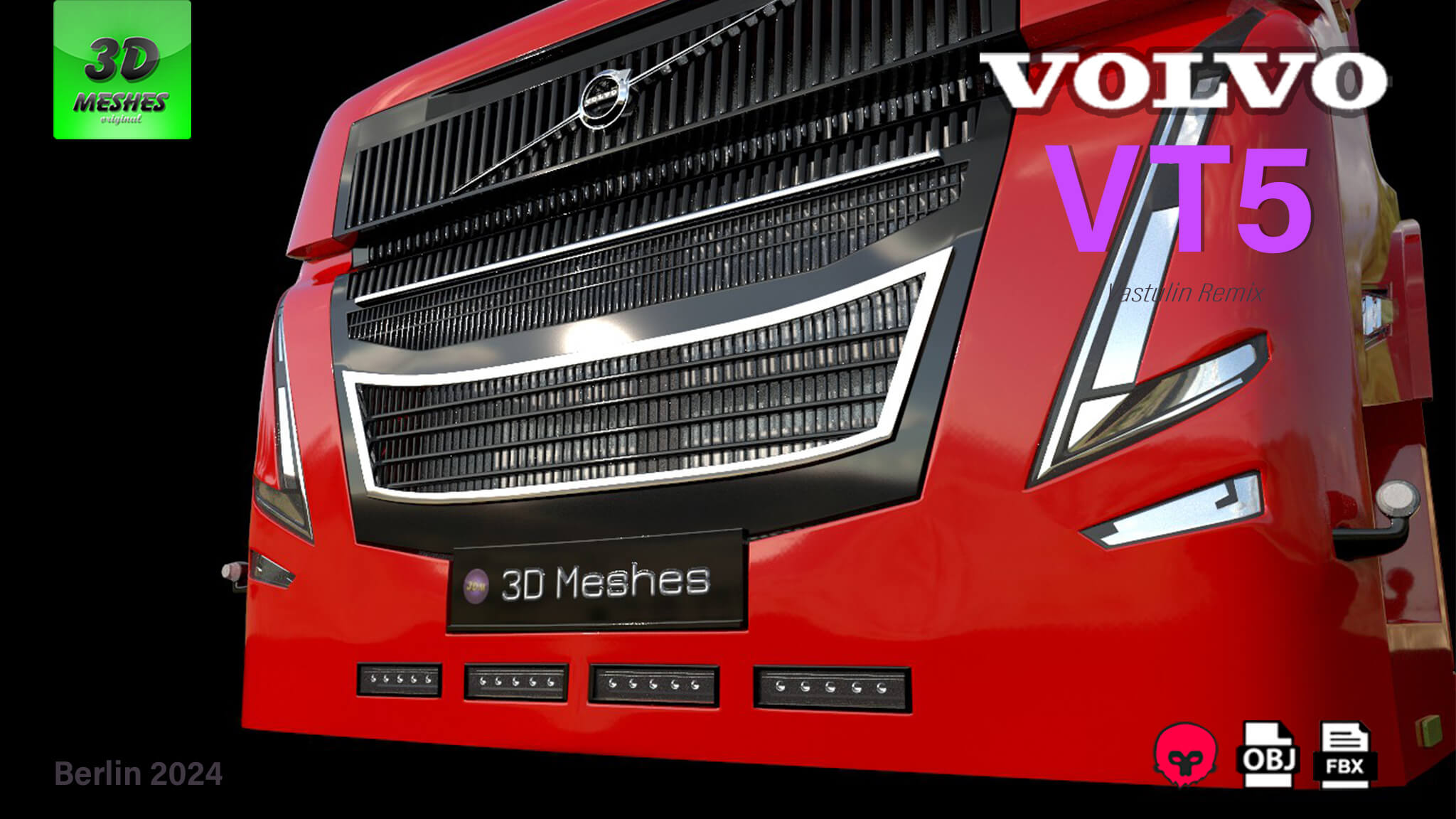 Volvo VT5 - Vlastuin Remix 3D Model by 3dmeshes