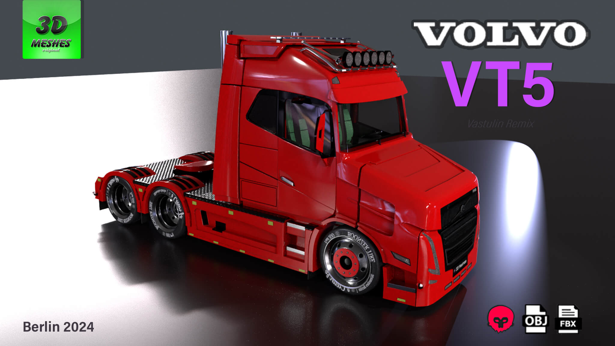 Volvo VT5 - Vlastuin Remix 3D Model by 3dmeshes