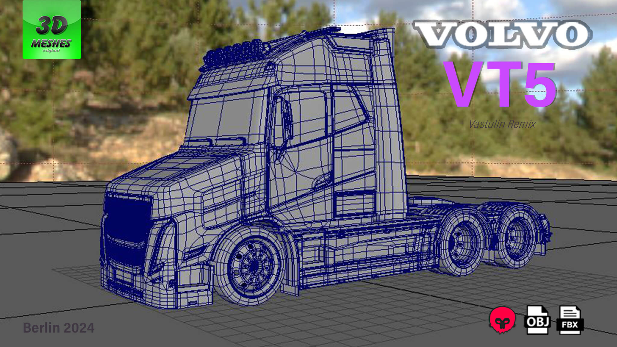 Volvo VT5 - Vlastuin Remix 3D Model by 3dmeshes