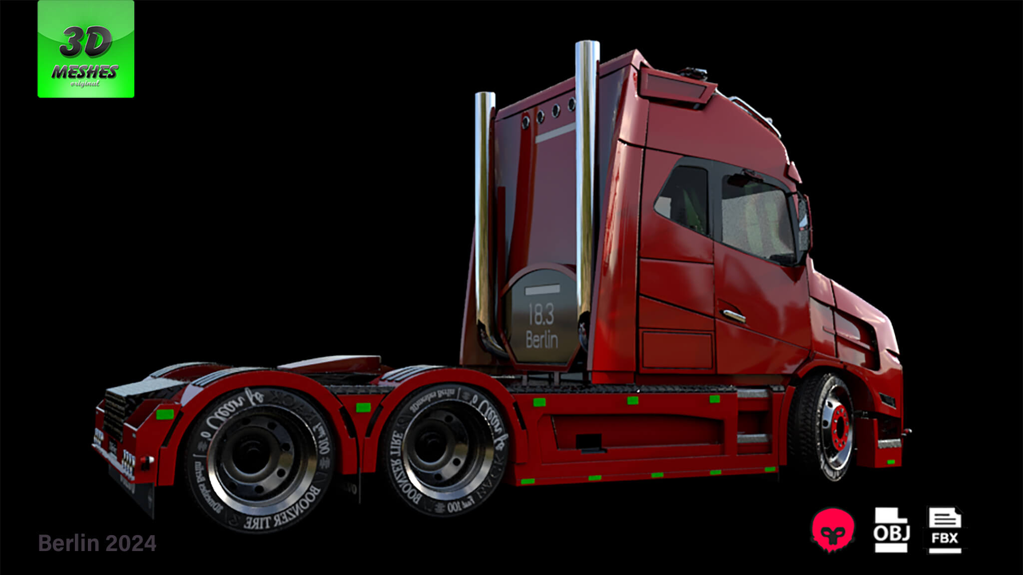 Volvo VT5 - Vlastuin Remix 3D Model by 3dmeshes