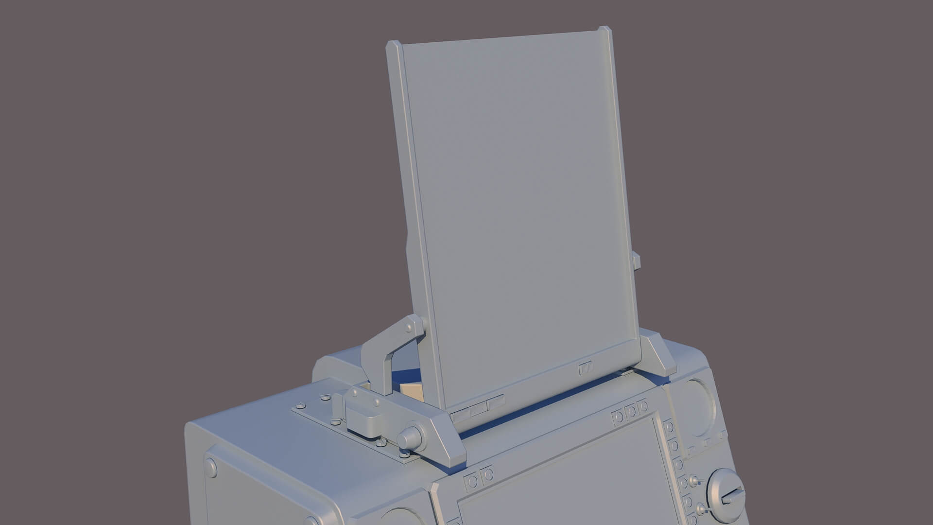 Aircraft Cockpit Control Panel - 3D Model by 3dmode