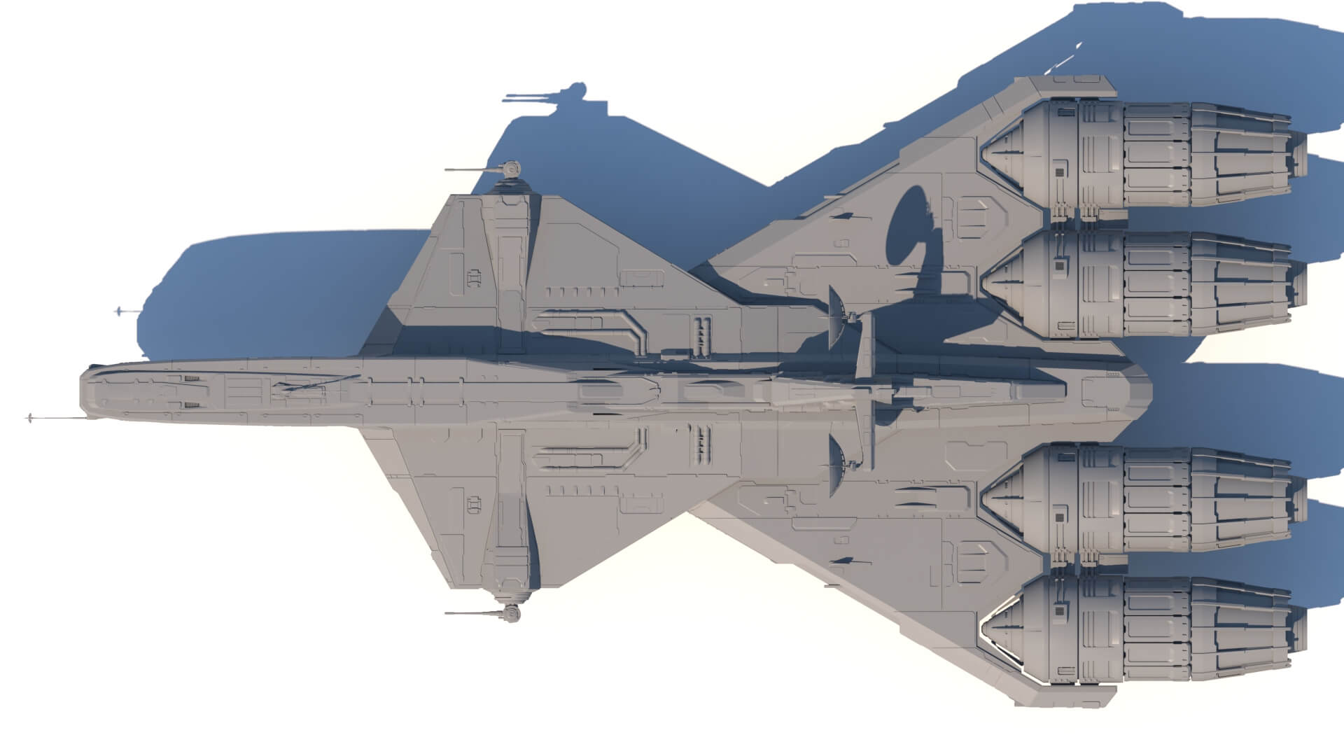 Fan Ship Design - 3D Model by 3dmode