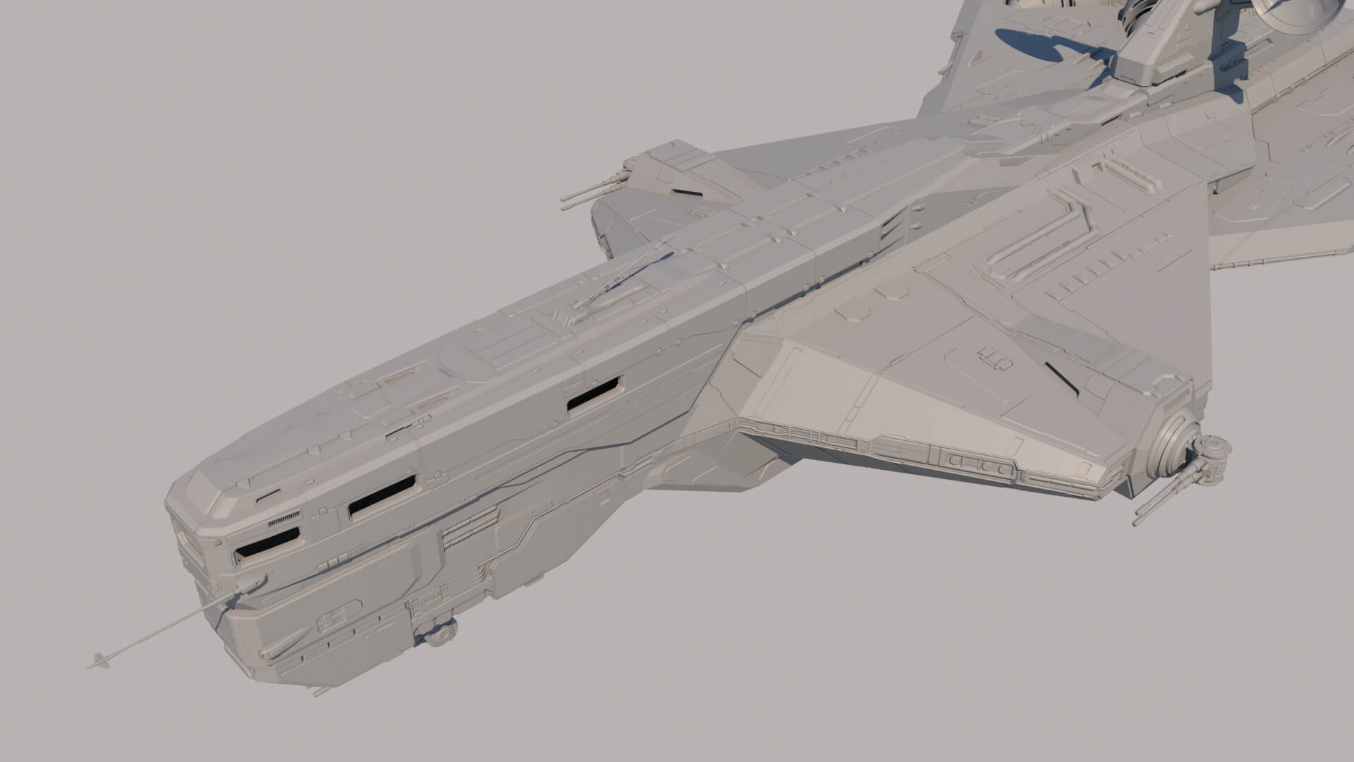 Fan Ship Design - 3D Model by 3dmode