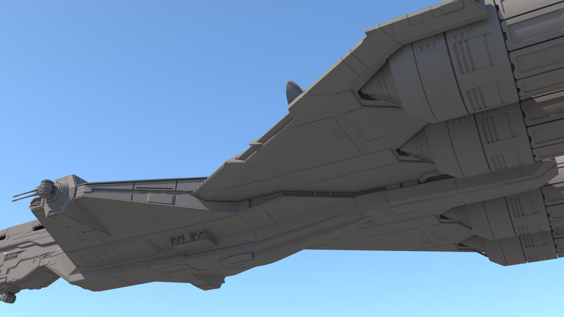 Fan Ship Design - 3D Model by 3dmode
