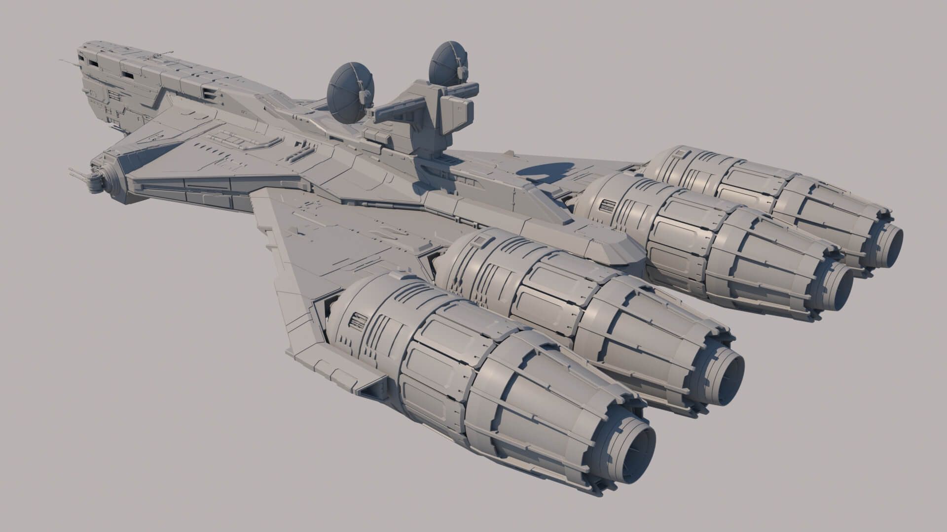 Fan Ship Design - 3D Model by 3dmode