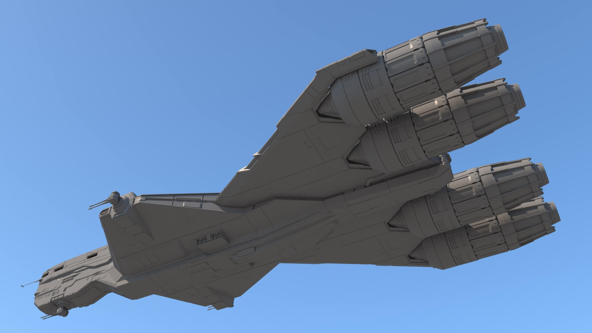 Fan Ship Design - 3D Model by 3dmode