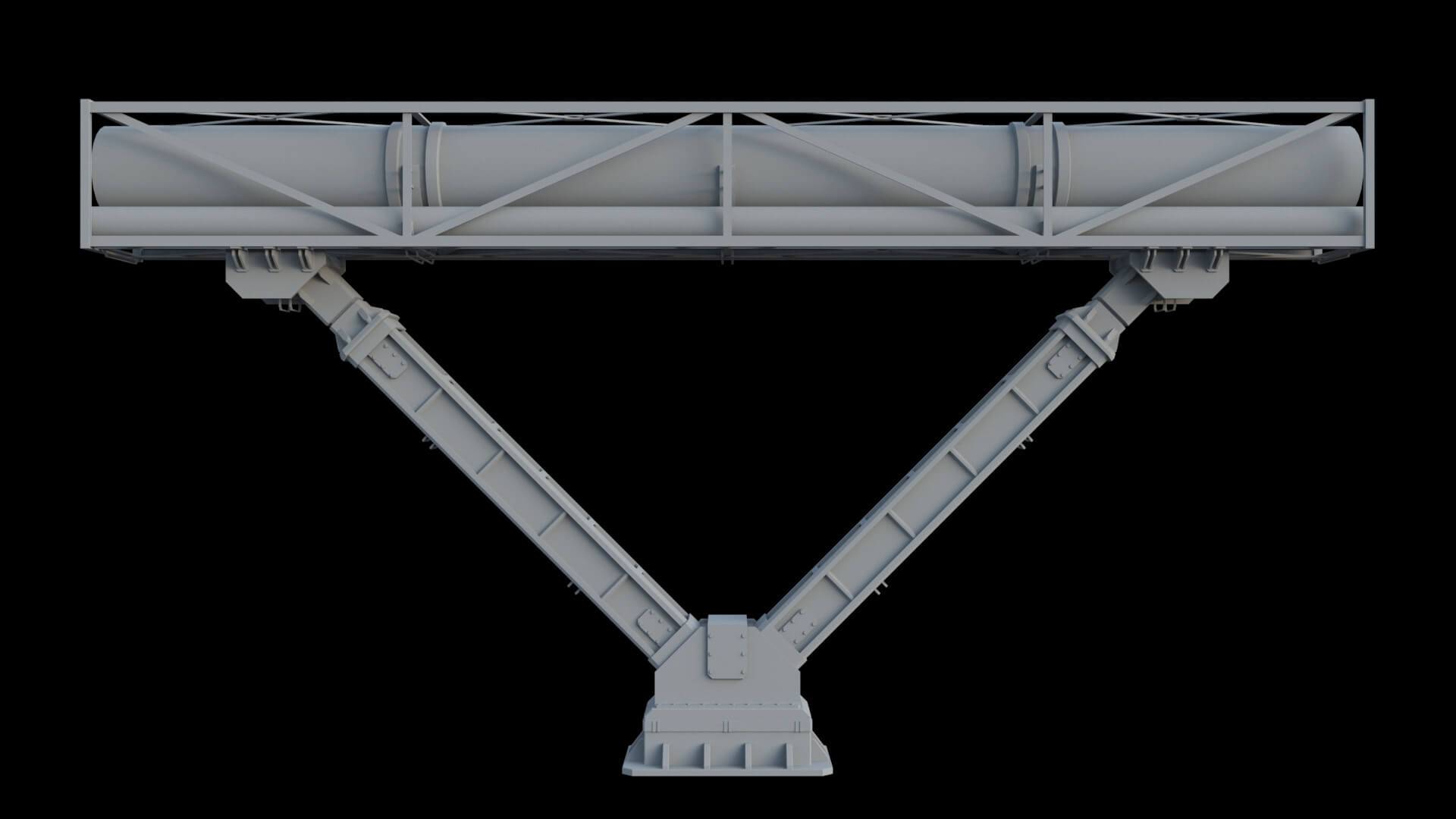 Industrial Structure - 3D Model by 3dmode