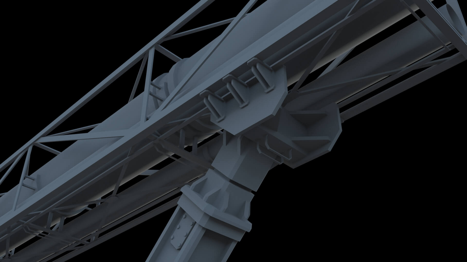 Industrial Structure - 3D Model by 3dmode