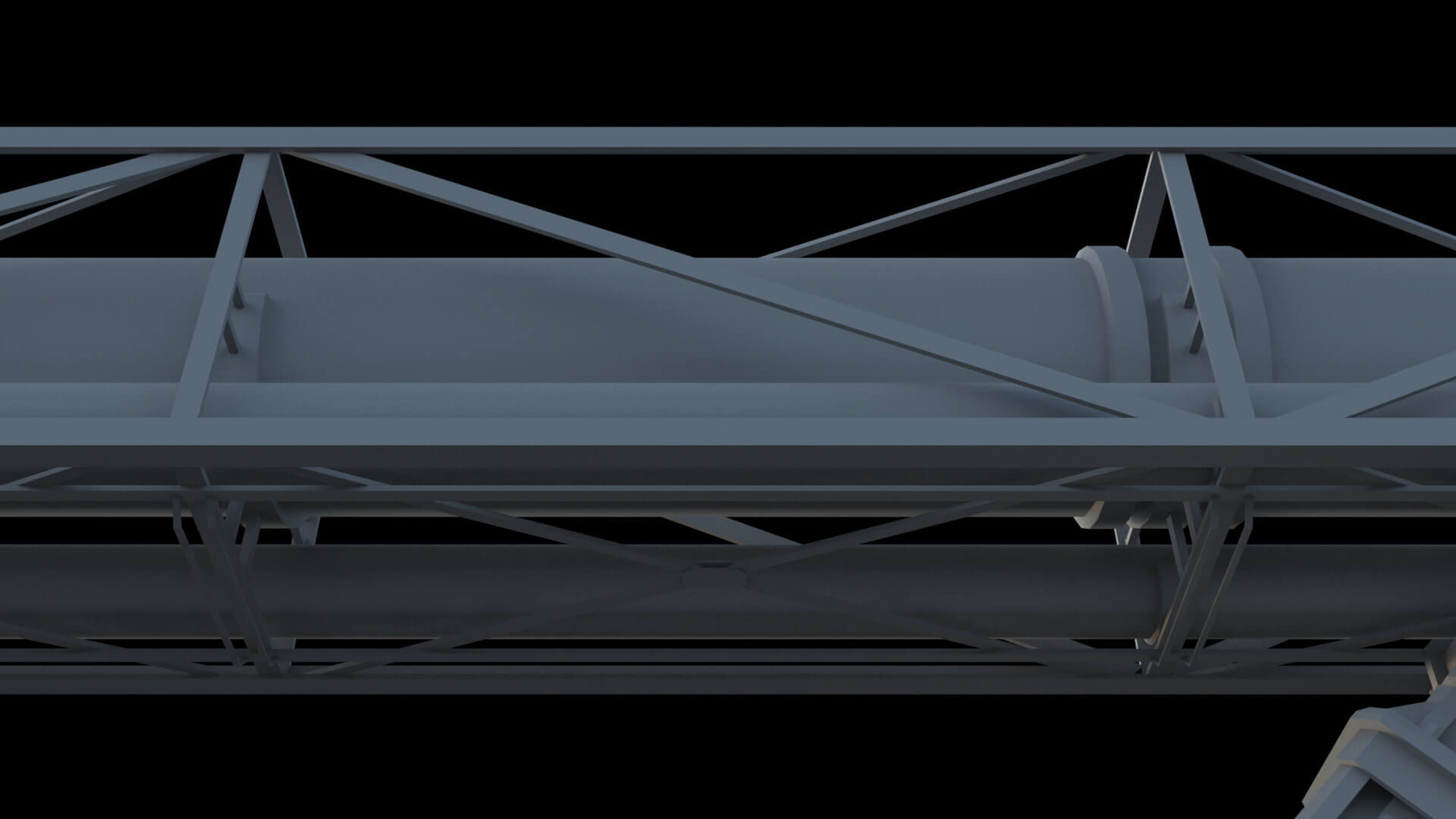 Industrial Structure - 3D Model by 3dmode