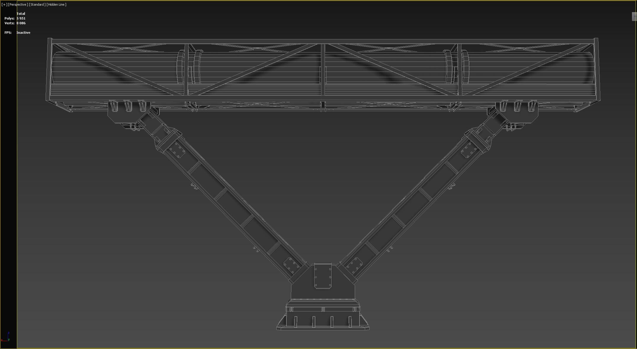 Industrial Structure - 3D Model by 3dmode