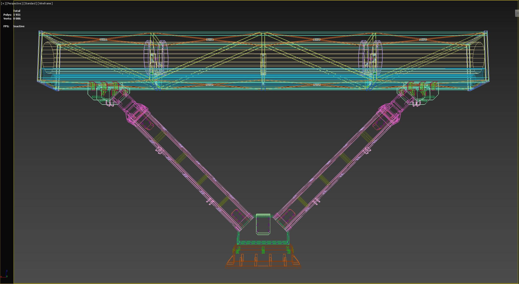Industrial Structure - 3D Model by 3dmode