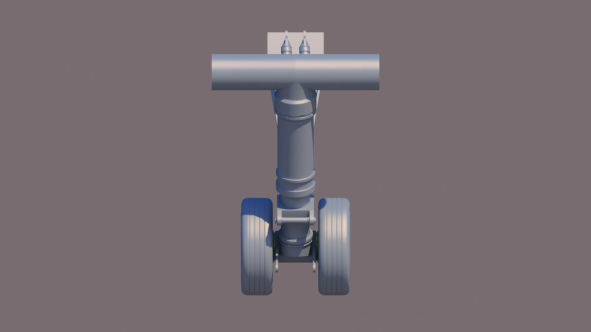 Landing Gear - Chassis 3D Model by 3dmode