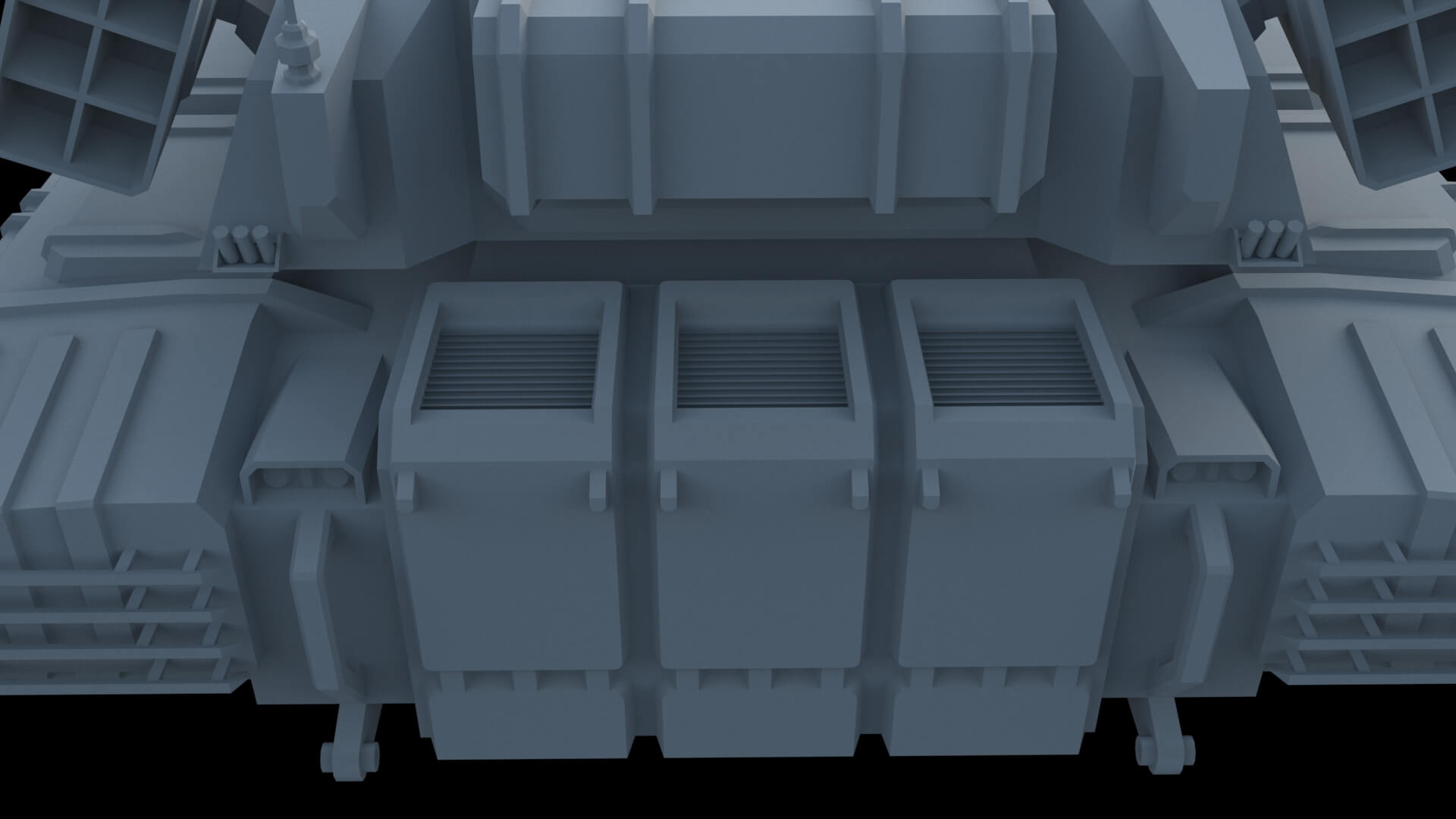 Mammoth Tank - Fun Model Low Poly by 3dmode