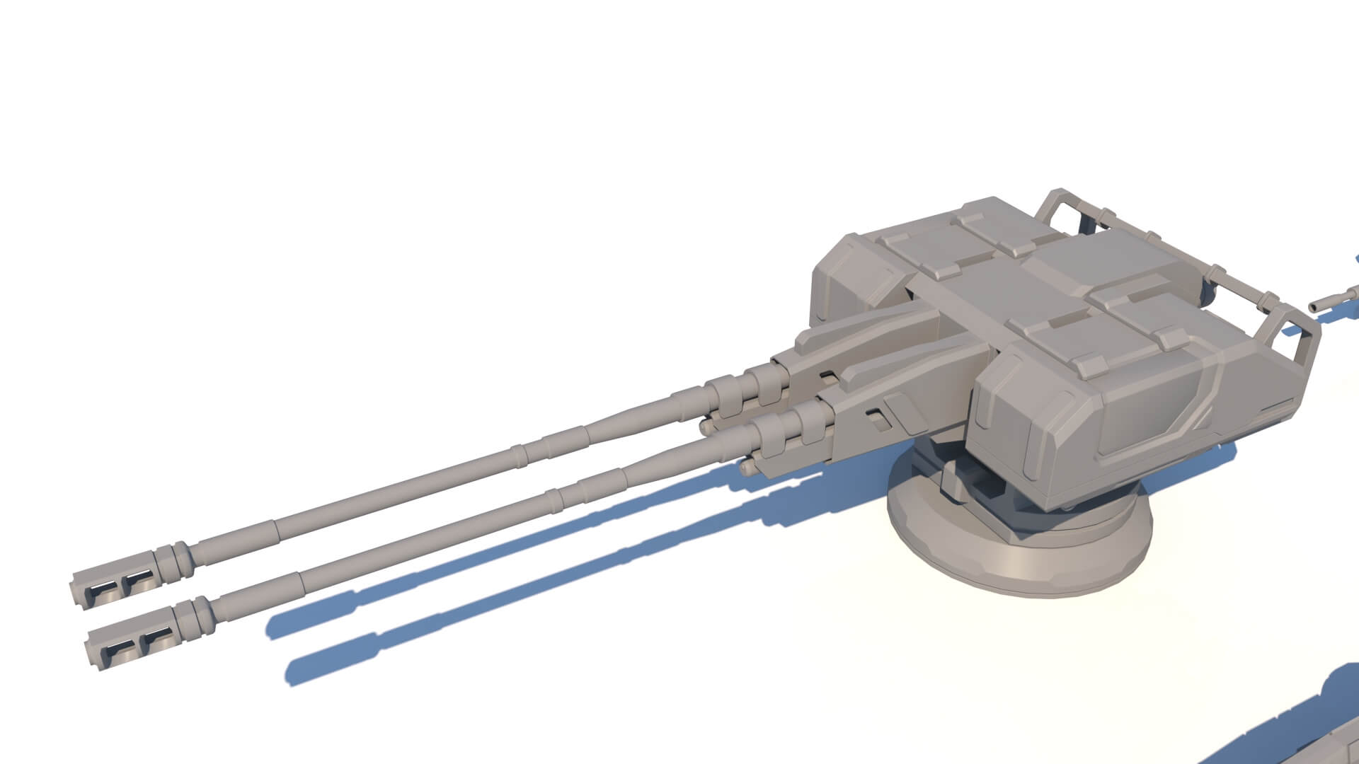 Sci-Fi Guns Set Model by 3dmode