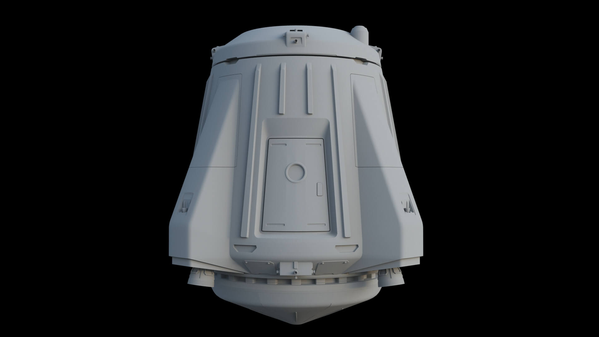 Sci-Fi Landing Module - Escape Pod 3D Model by 3dmode