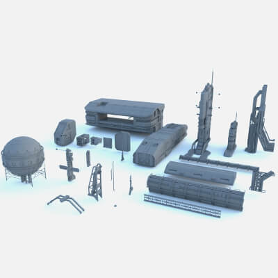 3dmode | 3D Models | Structures