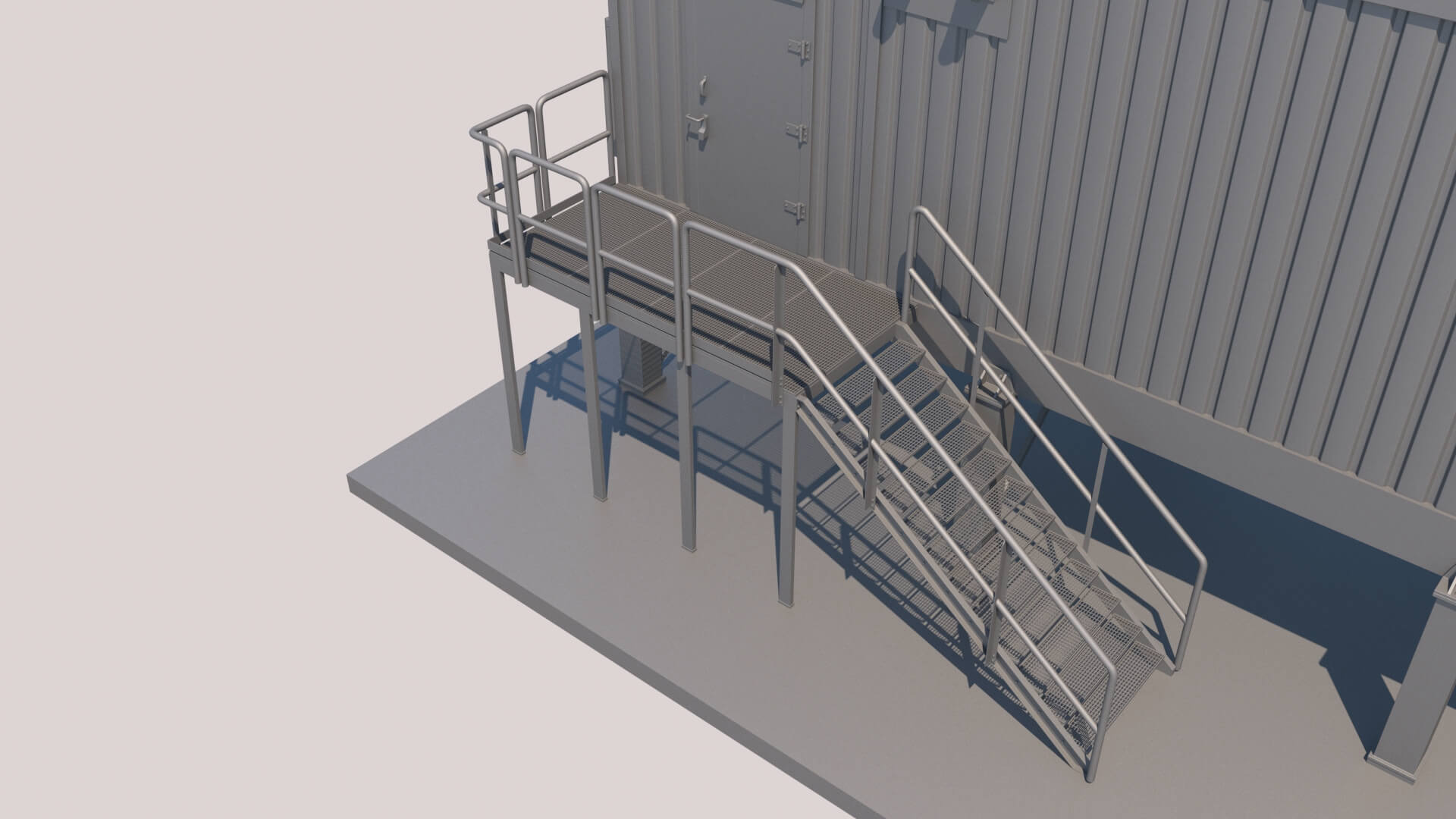 Technical Structure - 3D Model by 3dmode