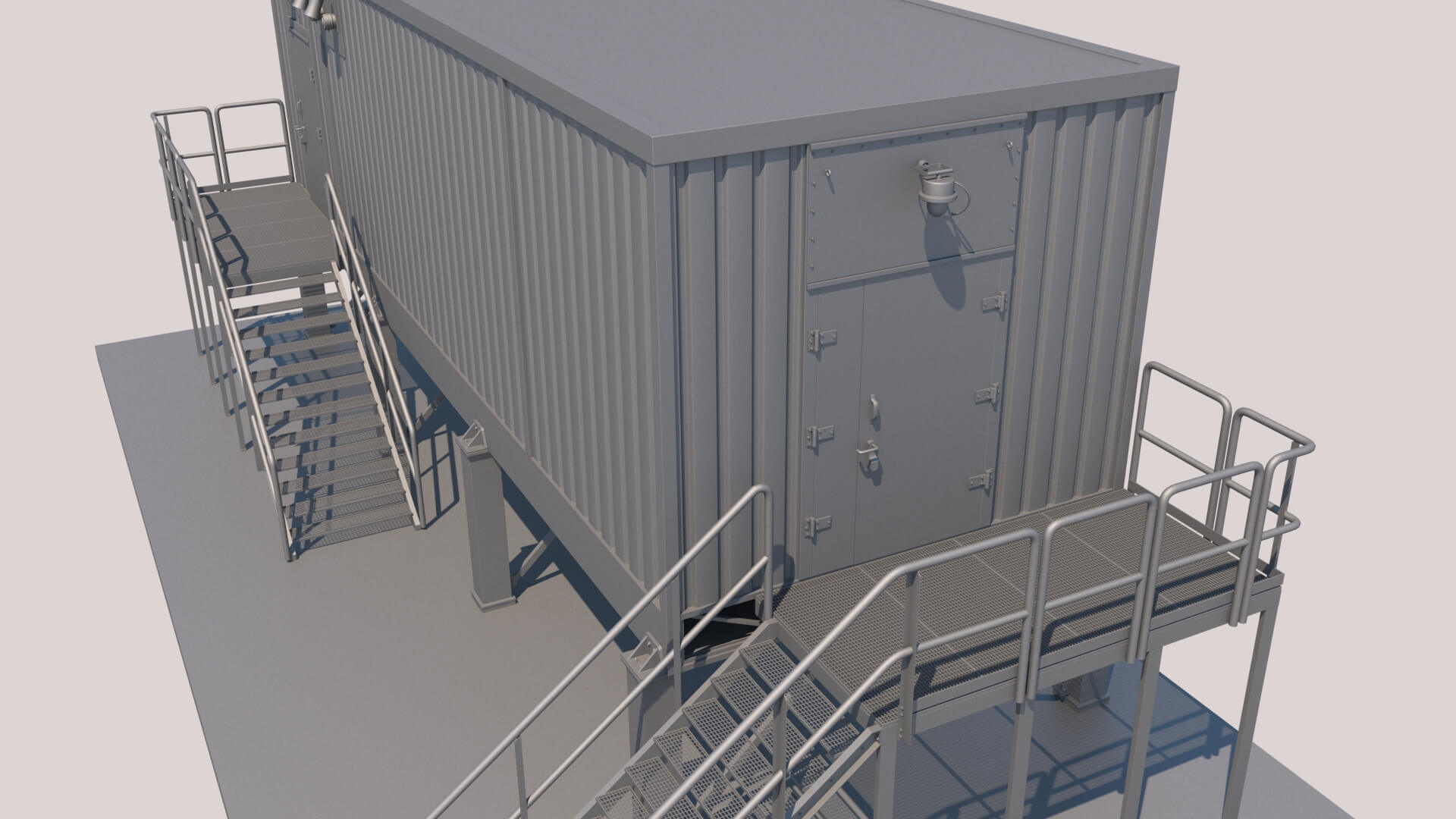 Technical Structure - 3D Model by 3dmode