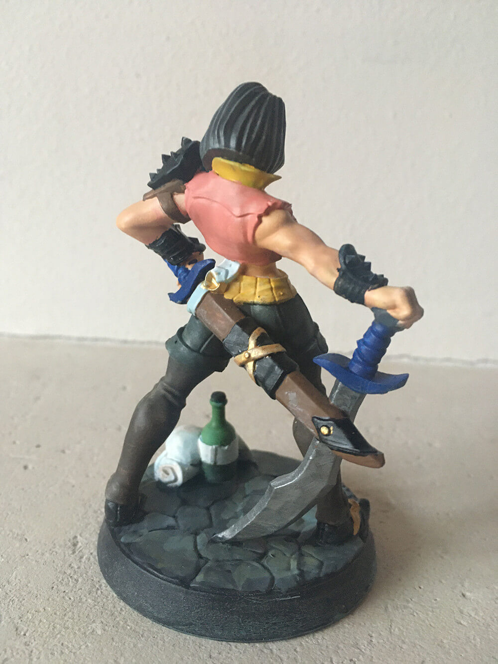 Aline The Bold - Rogue Heroine 3D Model by 3DModelDesigner