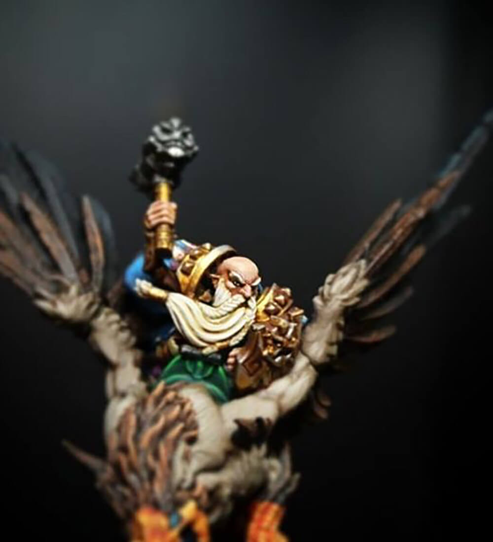 Alvar on Thunderbeak The Griffin Miniature - 3D Print Model by ...