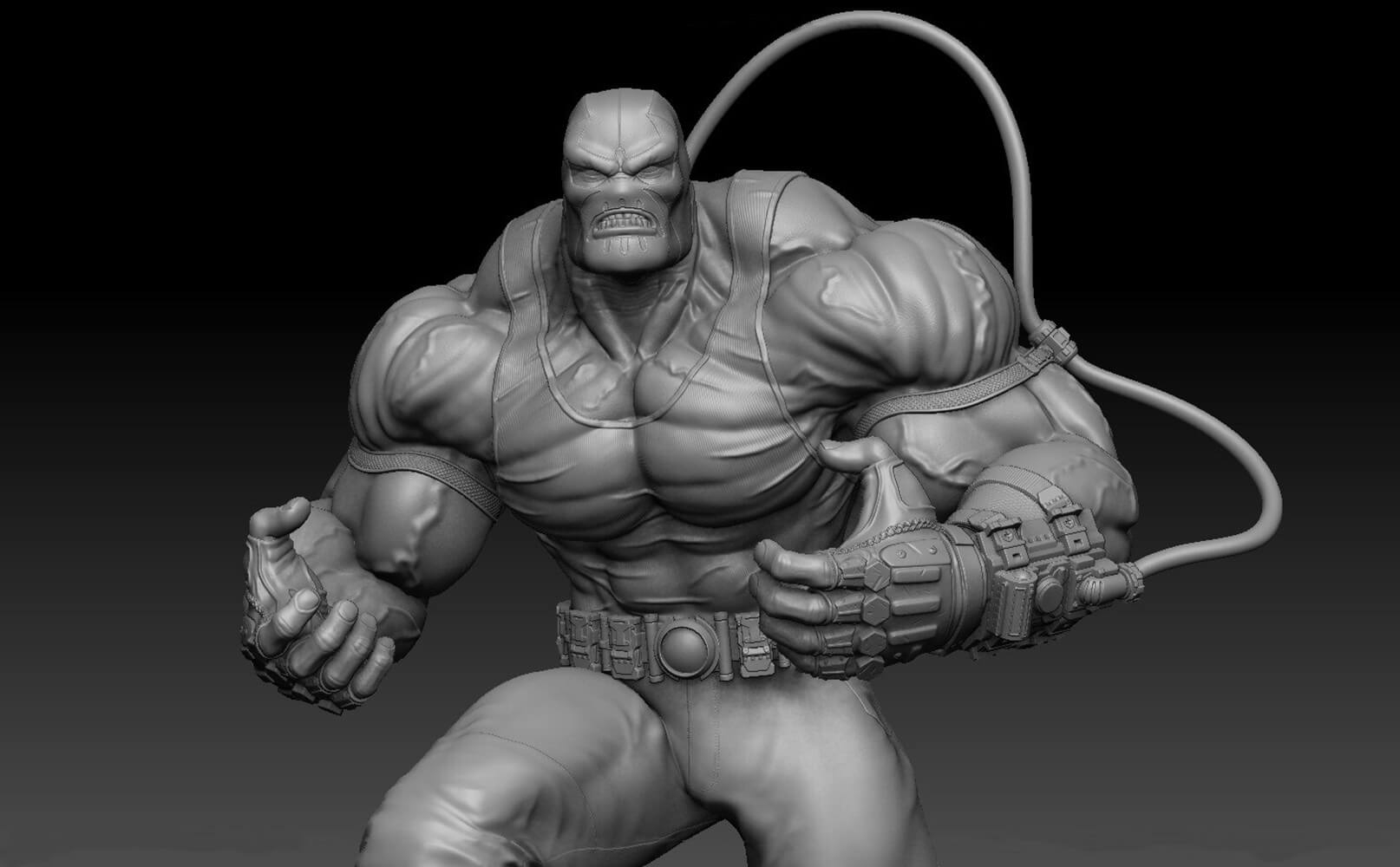 Bane Statues - 3D Model by 3DModelDesigner