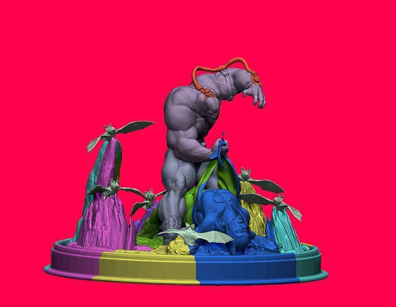 Batman Vs Bane Knightfall