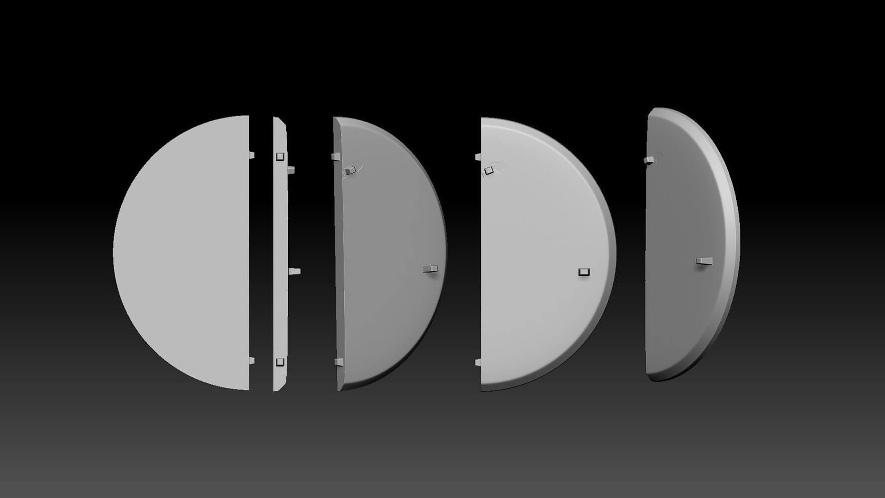 Batgirl on Bike - 3D Model by 3DModelDesigner