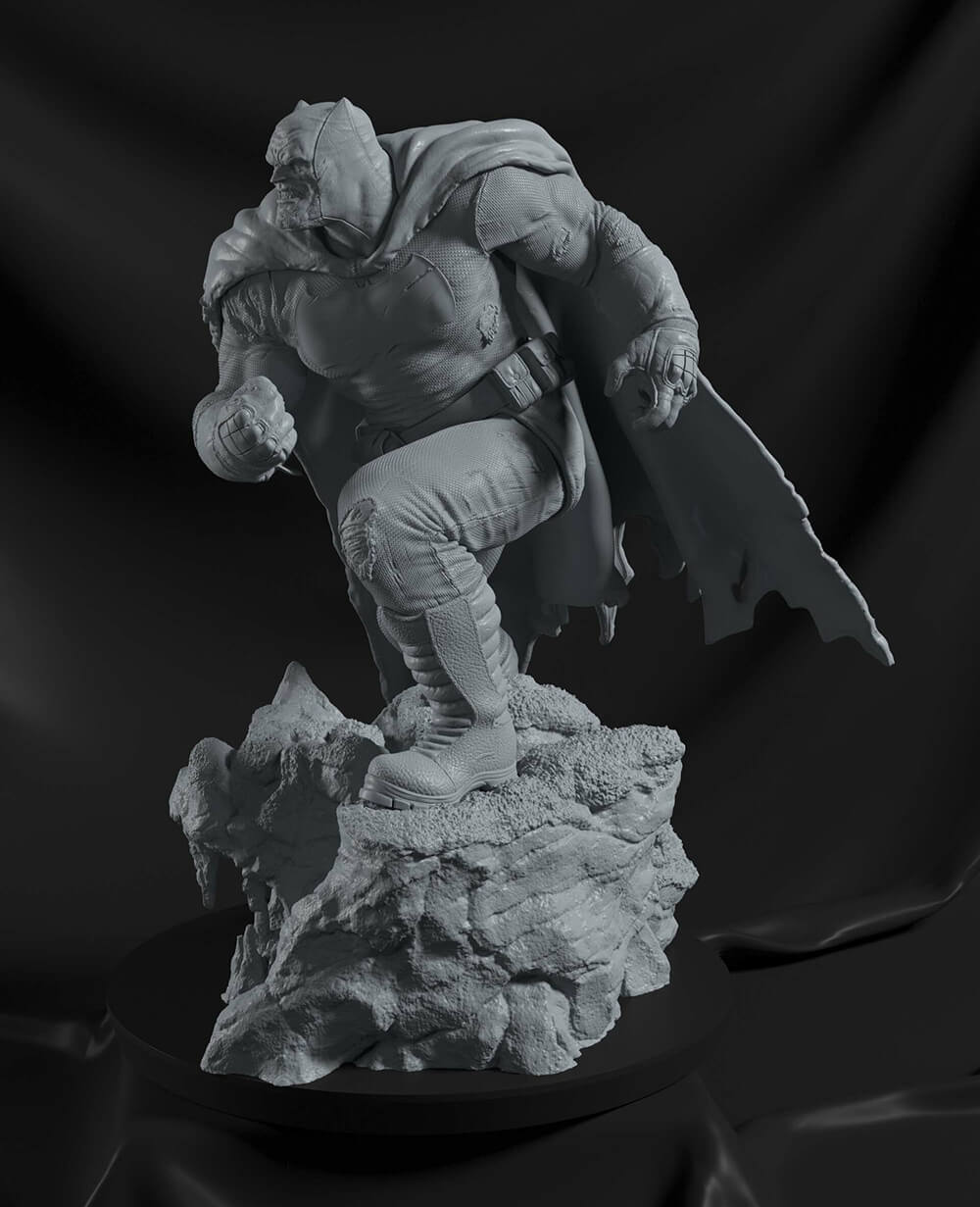 Batman (Batman) - 3D Model by 3DModelDesigner