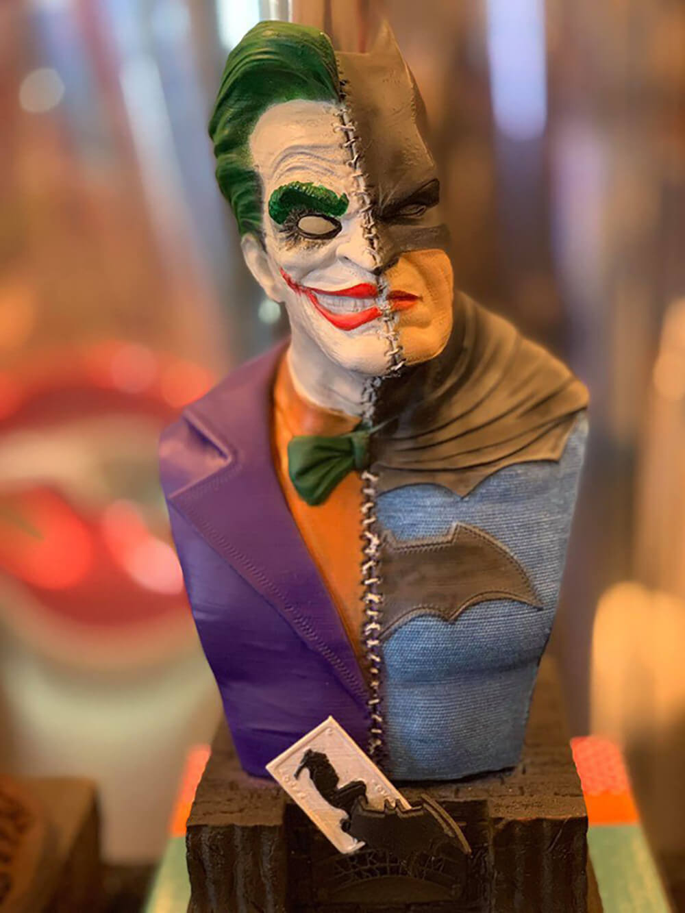 Batman and Joker Bust - 3D Model by 3DModelDesigner