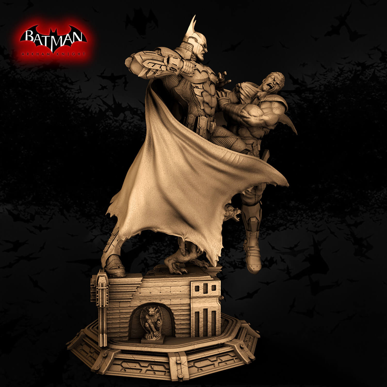 Batman Arkham Knight - 3D Model by 3DModelDesigner