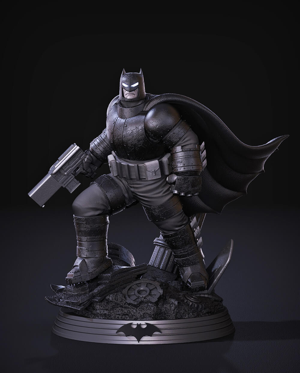 Batman Armored - 3D Model by 3DModelDesigner