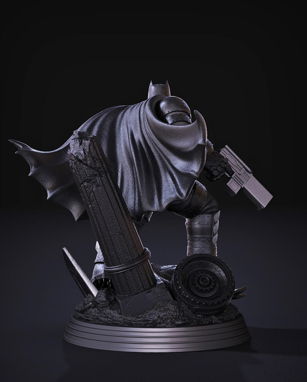 Batman Armored - 3D Model by 3DModelDesigner