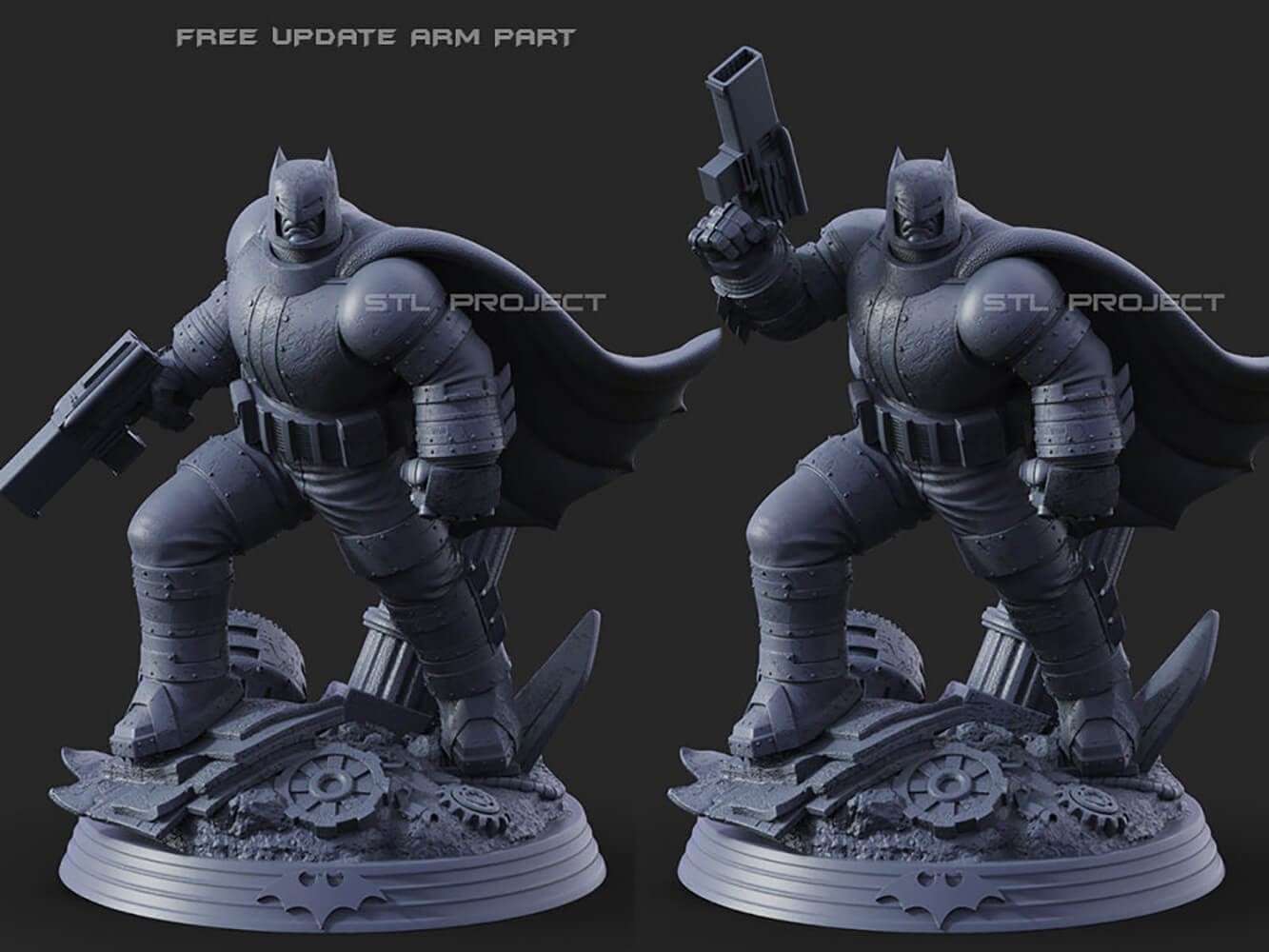 Batman Armored - 3D Model by 3DModelDesigner