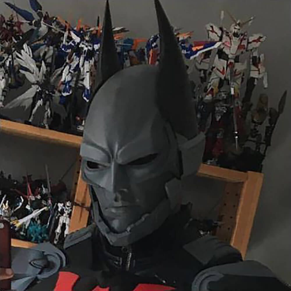 Batman Beyond Helmet - 3D Model by 3DModelDesigner