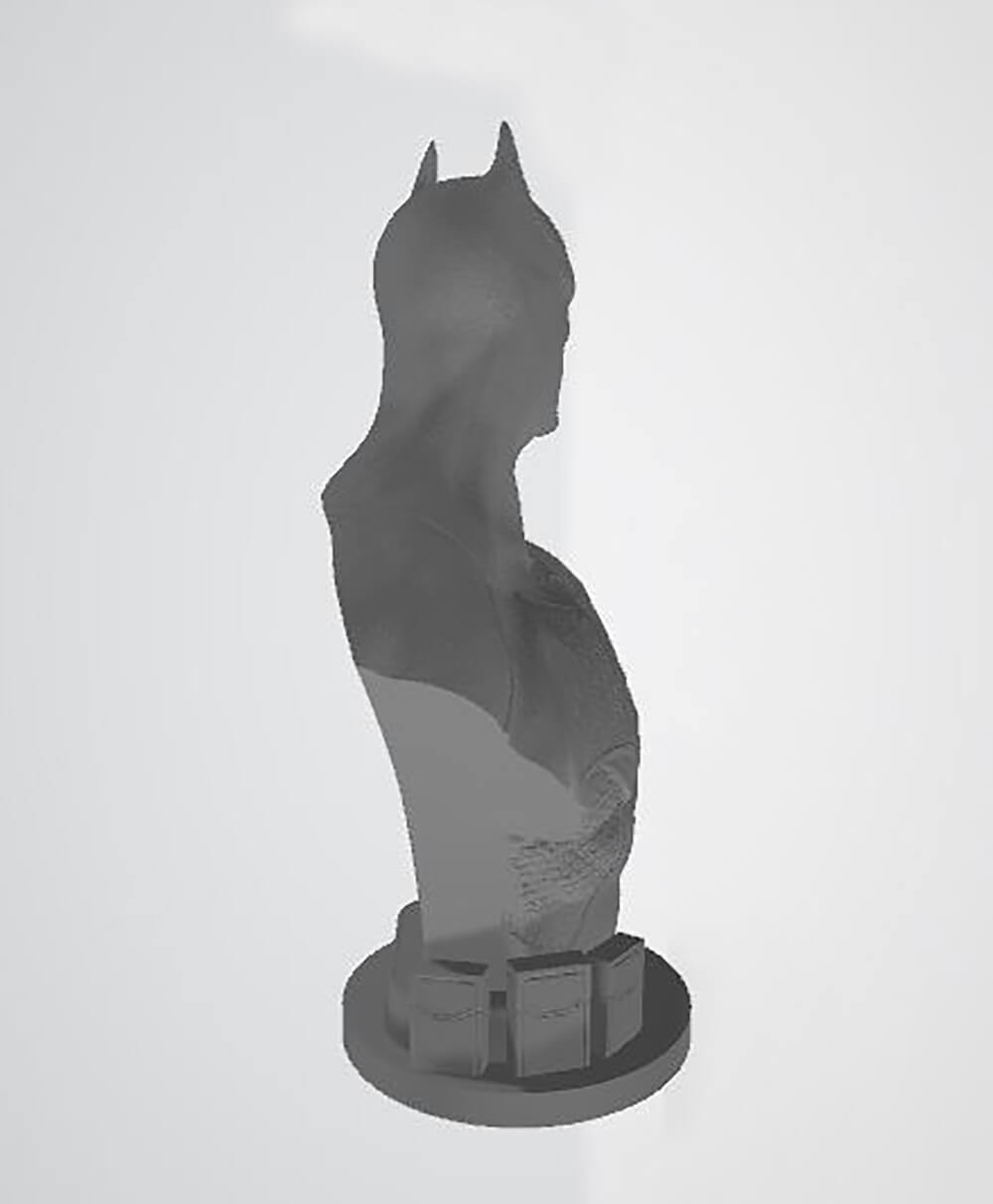 Batman Bust (Batman Bust) - 3D Model by 3DModelDesigner