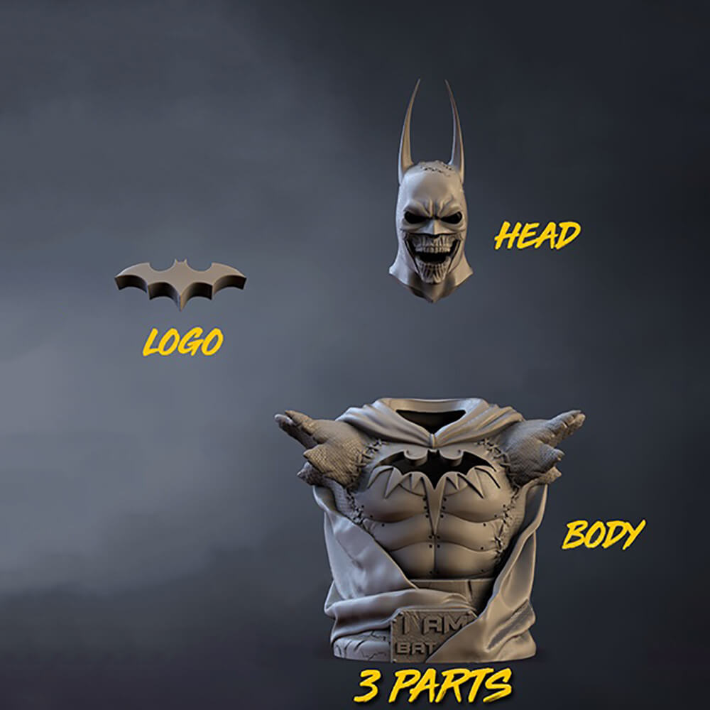 Batman Bust (Batman Bust) - 3D Model by 3DModelDesigner