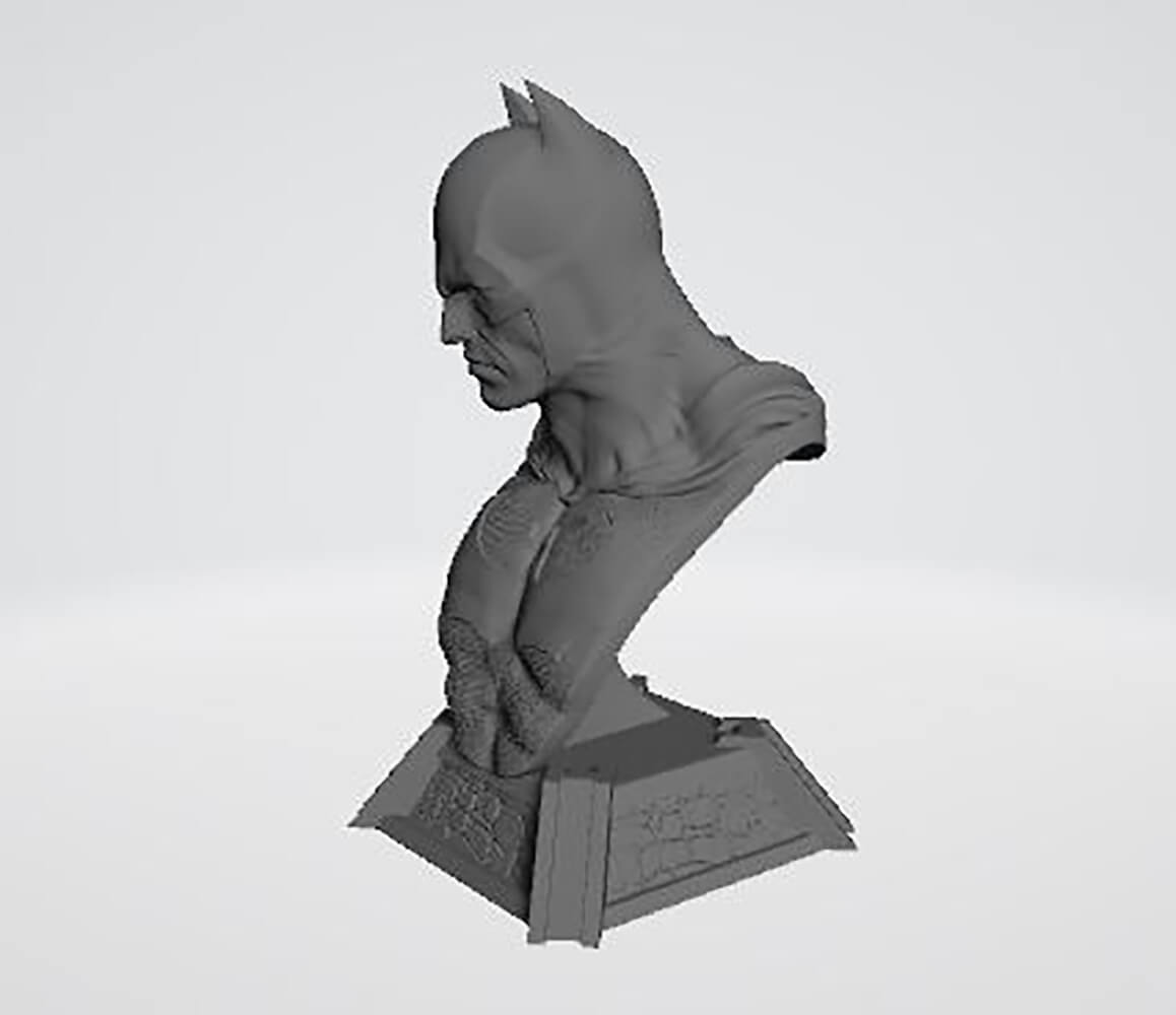 Batman Bust (Batman Bust) - 3D Model by 3DModelDesigner