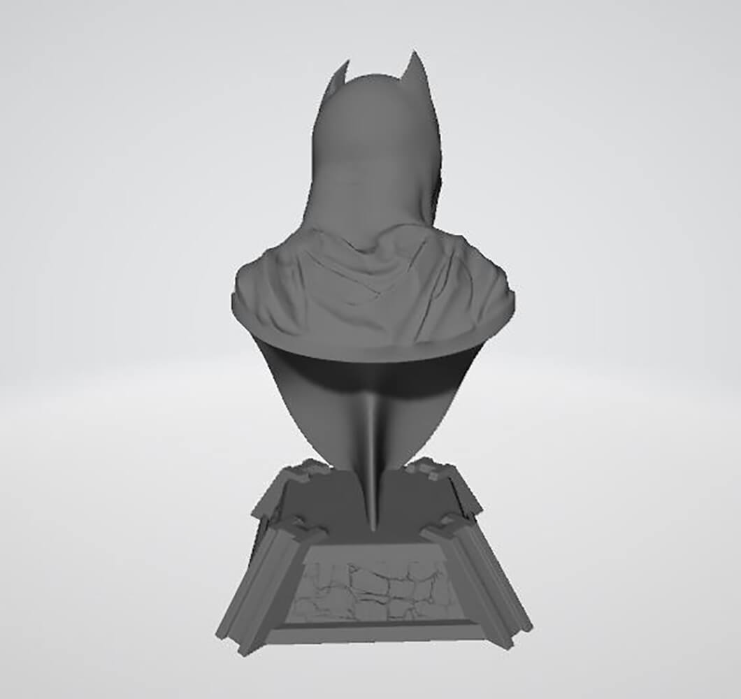Batman Bust (Batman Bust) - 3D Model by 3DModelDesigner