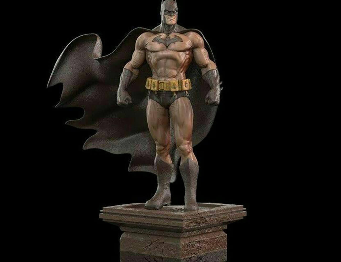 Batman Figure - 3D Model by 3DModelDesigner