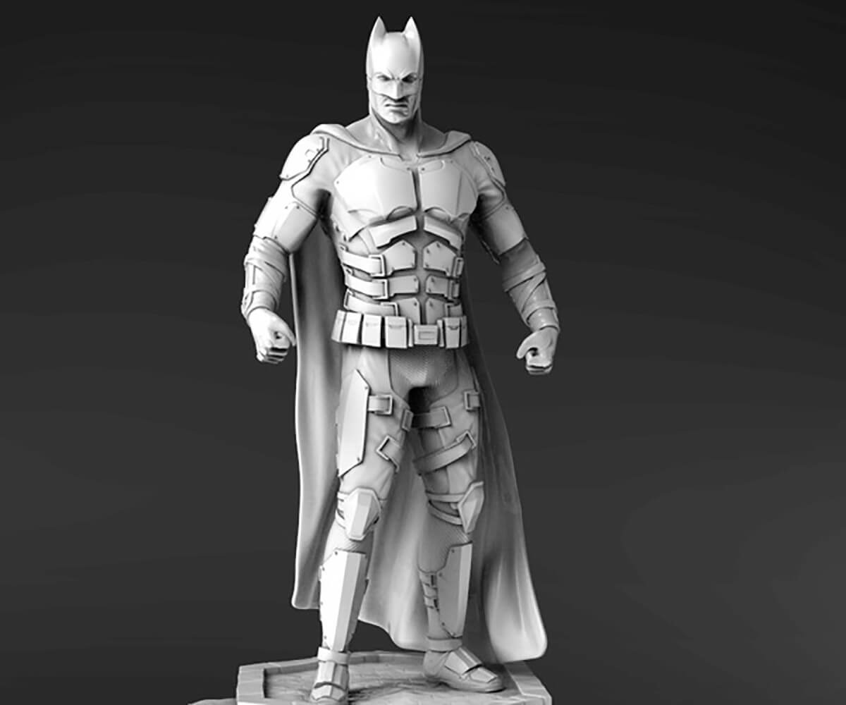 Batman Figure - 3D Model by 3DModelDesigner